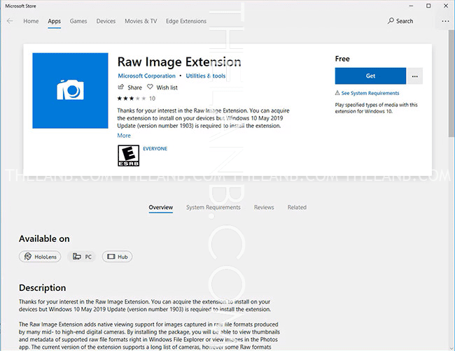 [Tips Hay] Raw Image Extension hỗ trợ xem ảnh RAW trên Windows 10 - Thư ...