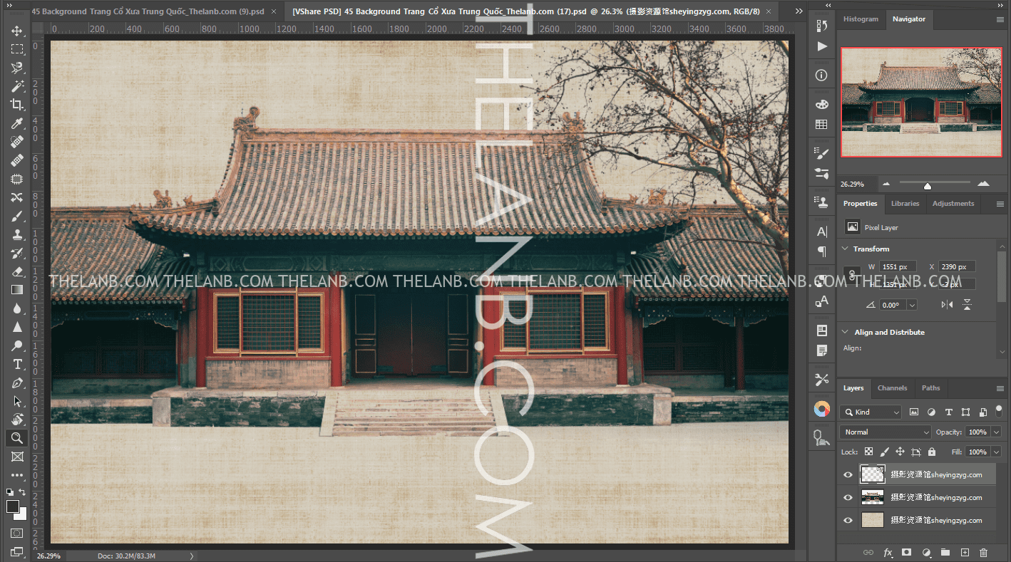 [VShare PSD] 45 Background Tranh Cổ Xưa Trung Quốc (3.75Gb) - Thư Viện ...