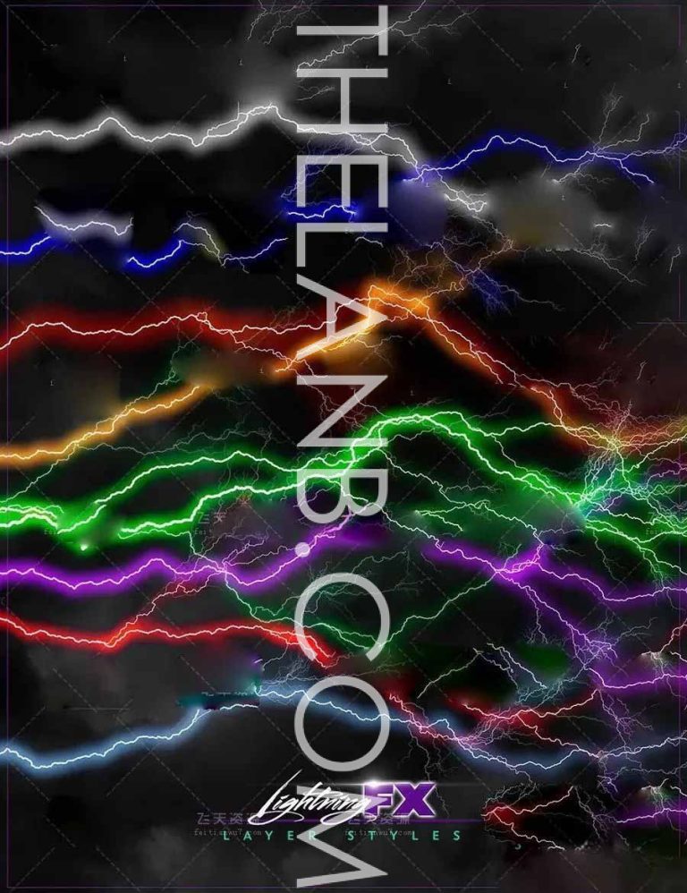 [VShare Brush] Ron’s Lightning FX - Bộ Ánh Sáng Hiệu Ứng Tia Sét, Tia Lửa Điện Chi Tiết Cao (ABR ...